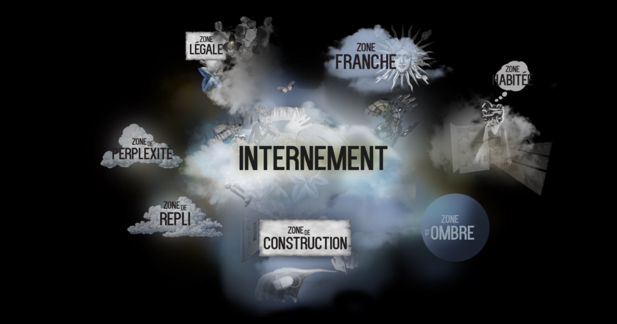 Internement - Les zones